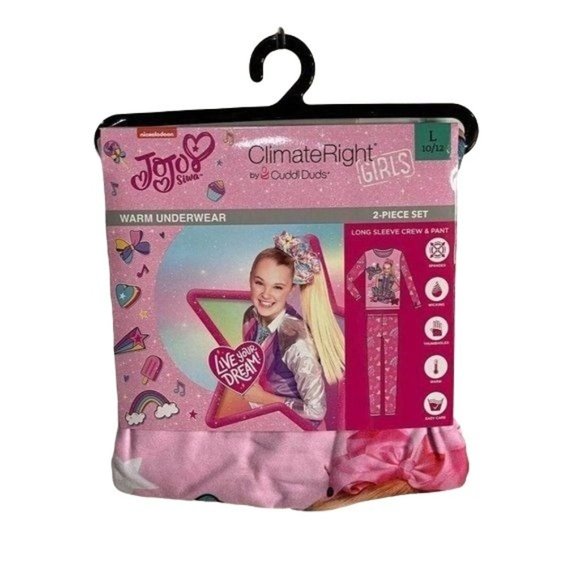 JoJo Siwa | Pajamas | Jojo Siwa Underwear Set Girls 12 Pink Stars ...